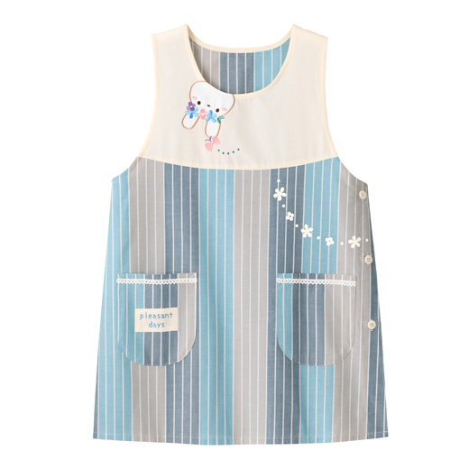 ルピナスうさぎエプロン｜チャイルドブック公式オンラインショップ ぱるも